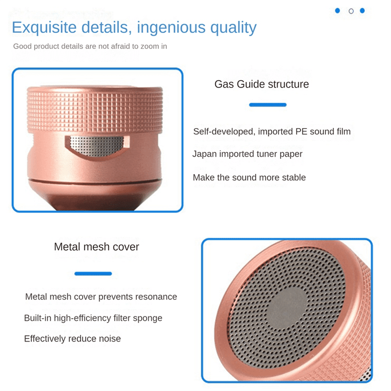 Multi-Functional Microphone Head Core High Fidelity Sound Professional ...