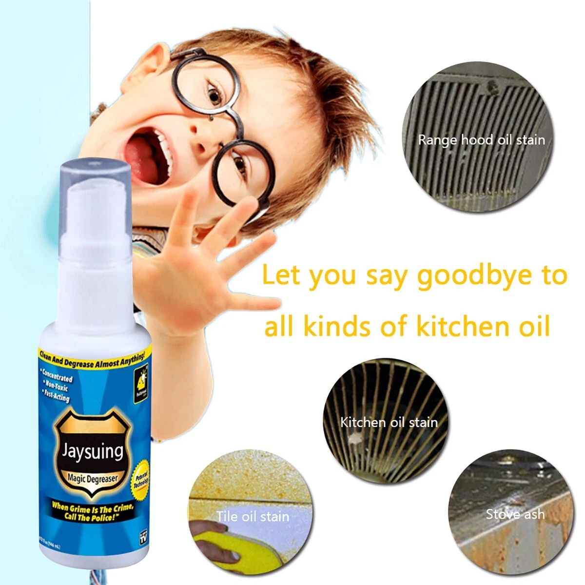 Multi Functional Oil Stain Cleaner 100Ml - Walmart.com