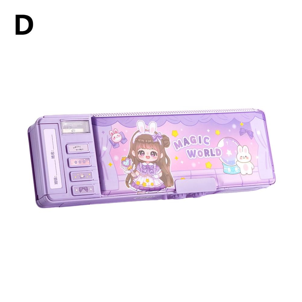 Multi Functional Pencil Case Password Stationery Box Smart Female ...