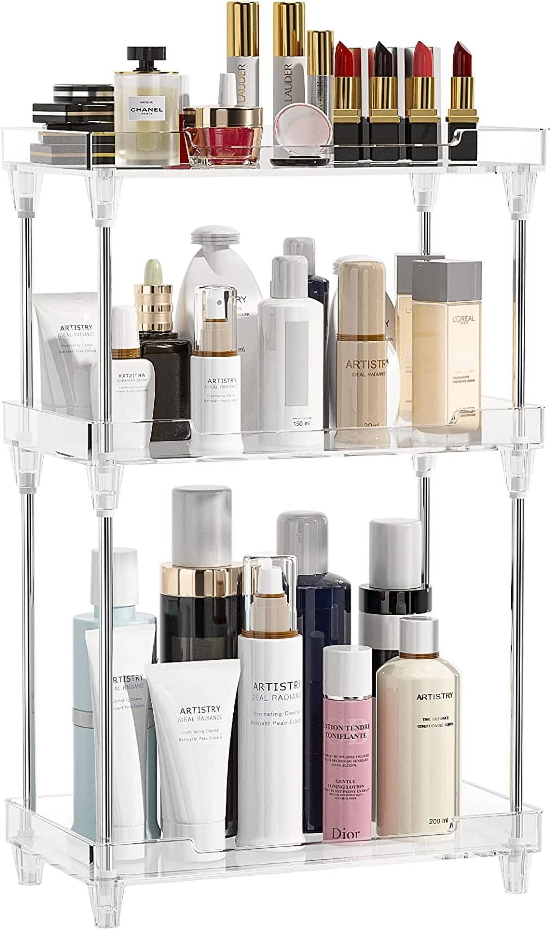 Multi-Functional Plastic Shelf, 3-Tier, Anti-Slip, Easy Assembly, 30cm ...