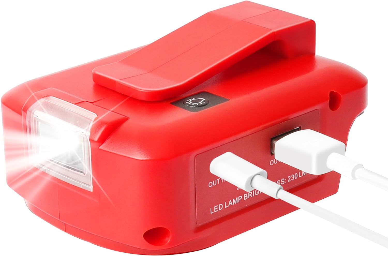 Multi-Functional Power Adapter Compatible with Milwaukee and DEWALT ...