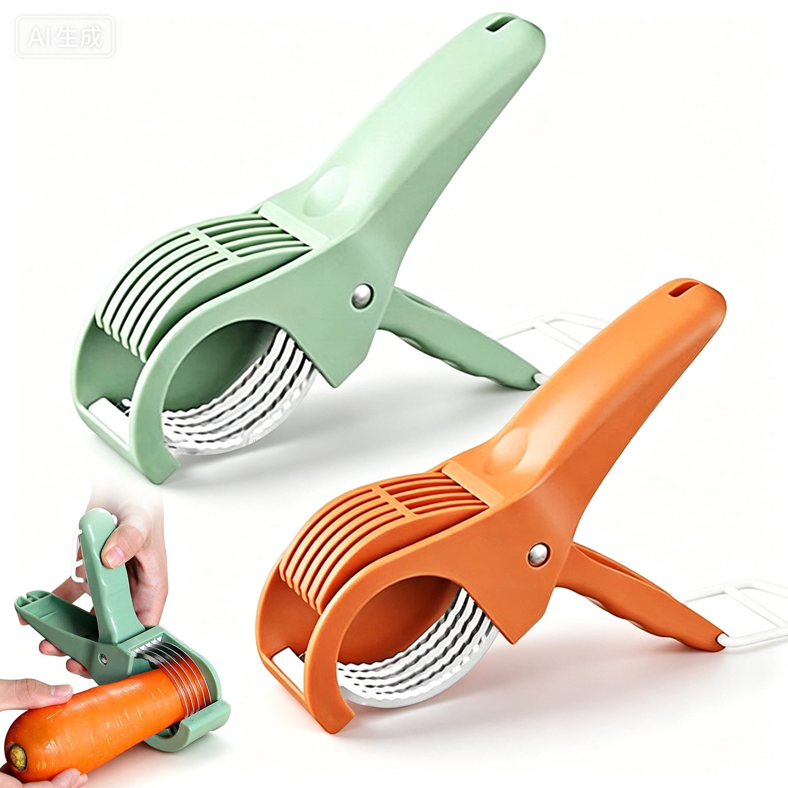 Multi-Functional Prep Tool, Veggie Peeler, Fruit Slicer, Onion Slicer ...