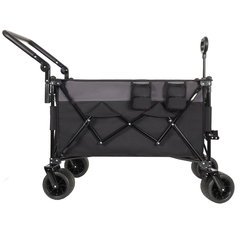 Multi-Functional Push-Pull Folding Wagon Cart with Rotating Handle ...