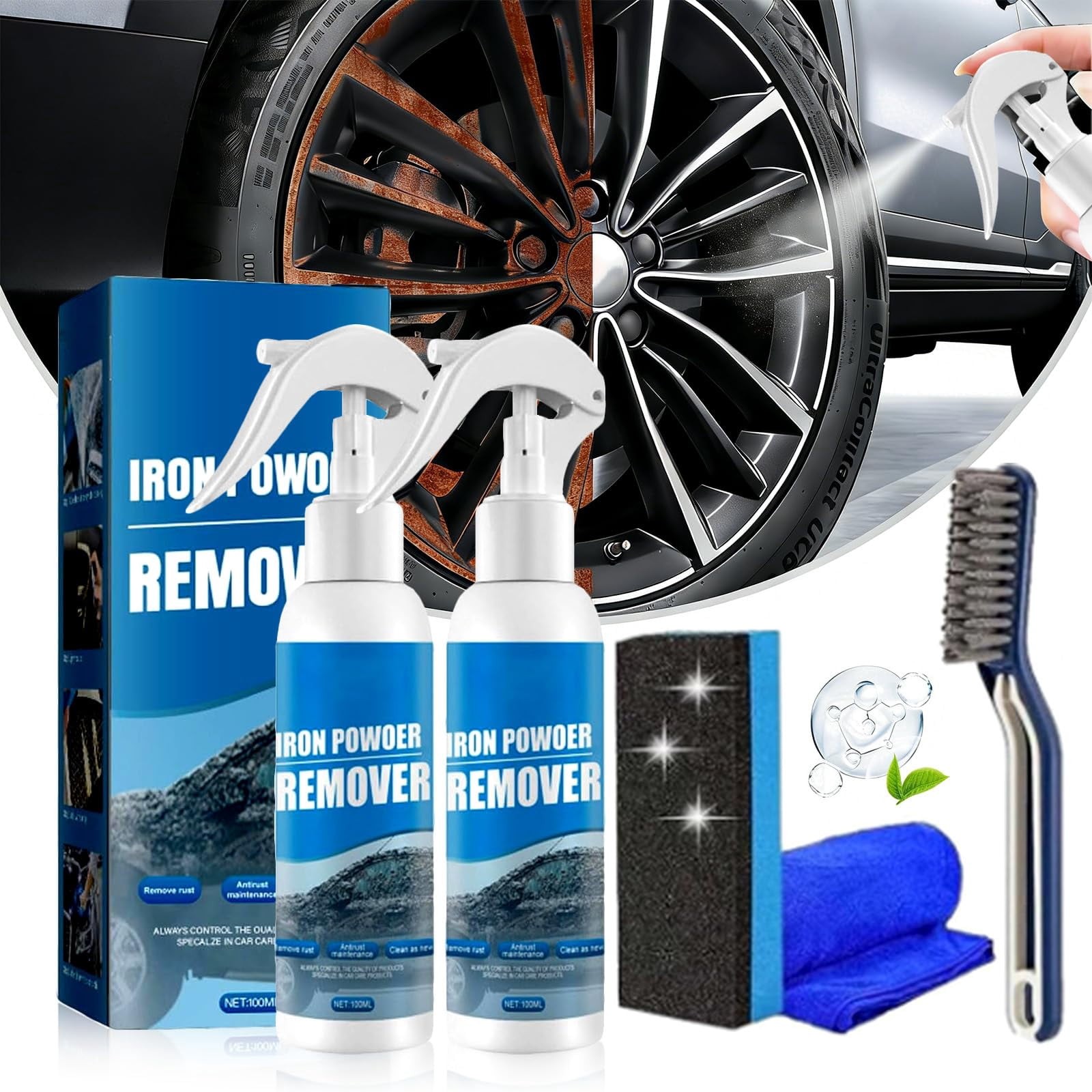 Multi-Functional Quick-Acting Rust Removal Spray, 2026 New 100ml ...