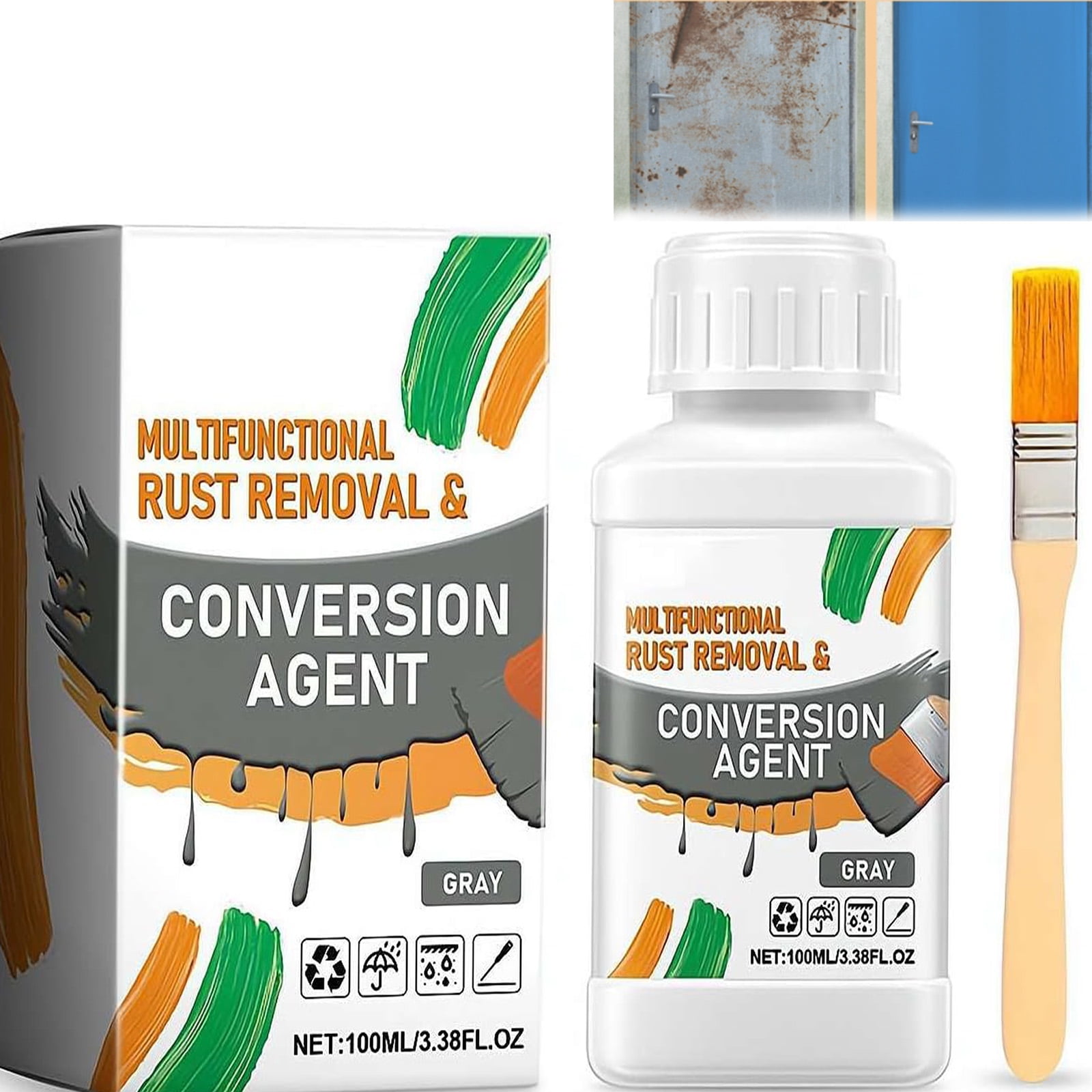 Multi-Functional Rust Converter Set,Rust Removal and Conversion Agent ...
