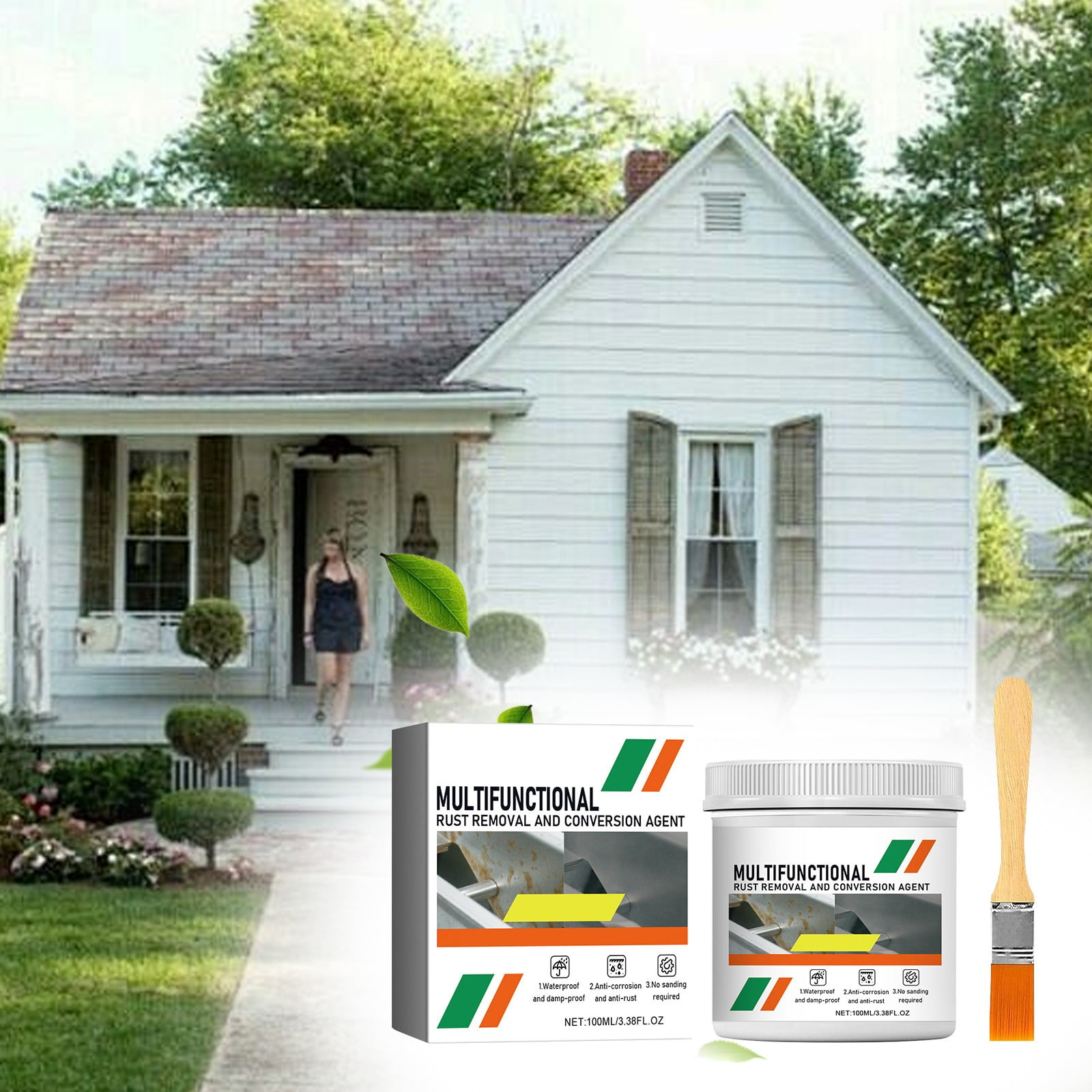 Multi-Functional Rust Removal And Conversion Agent In Gray|Multi ...