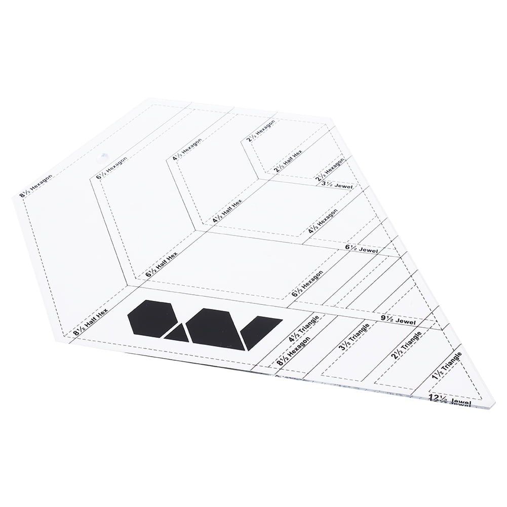 Multi-Functional Sewing Template for Precise Drawing & DIY Projects ...