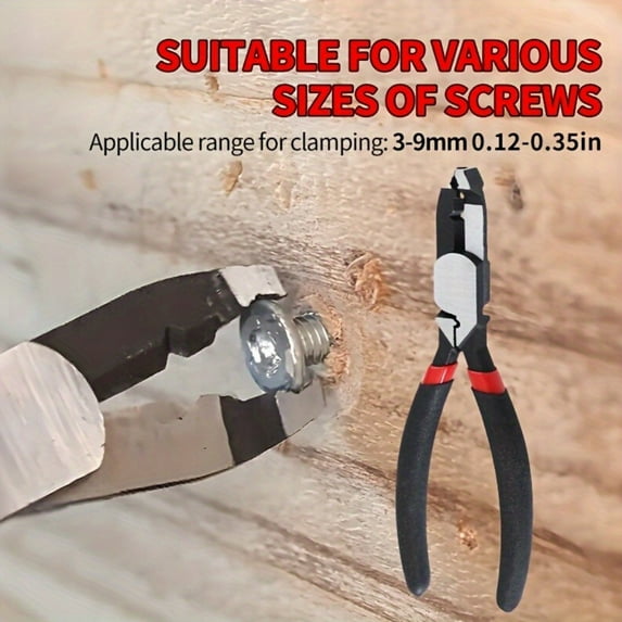 Multi-Functional Slide-Tooth Screwdriver, Carpenter's Pliers, Rusted ...