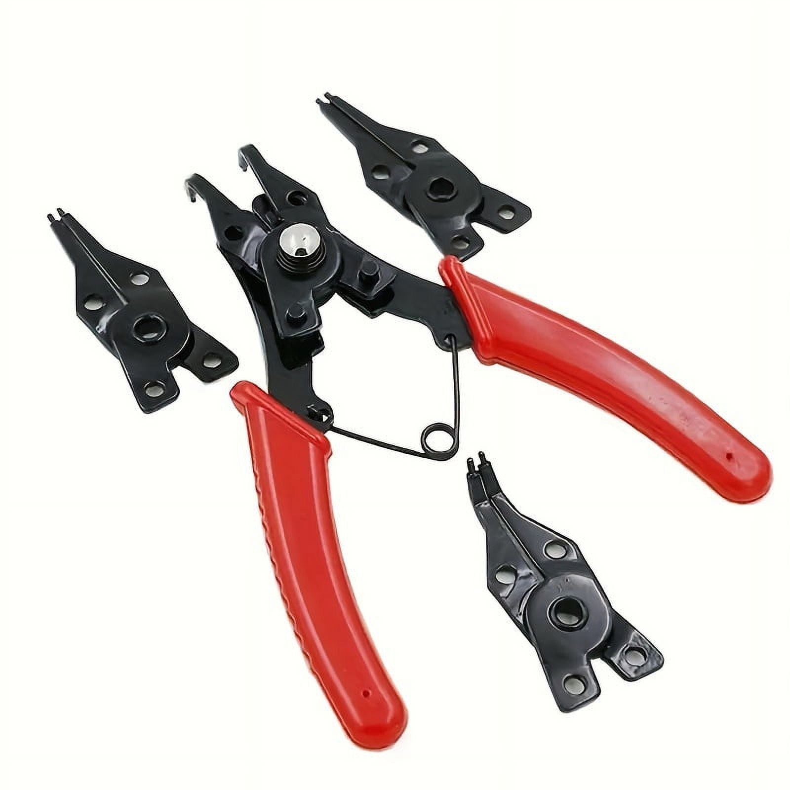 Multi-Functional Spring Lock Pliers Set: 4-in-1, Inner/Outer Spring ...
