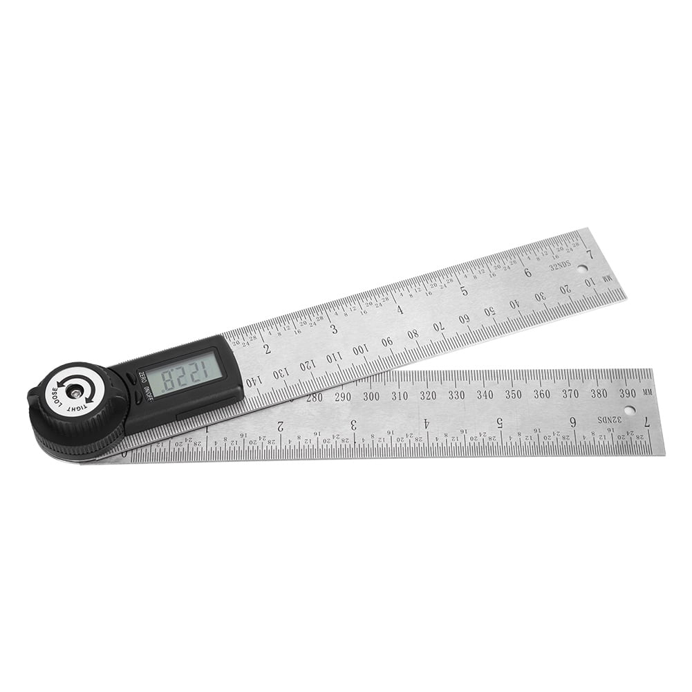 Multi-Functional Stainless Steel Angle Finder Protractor with LCD ...