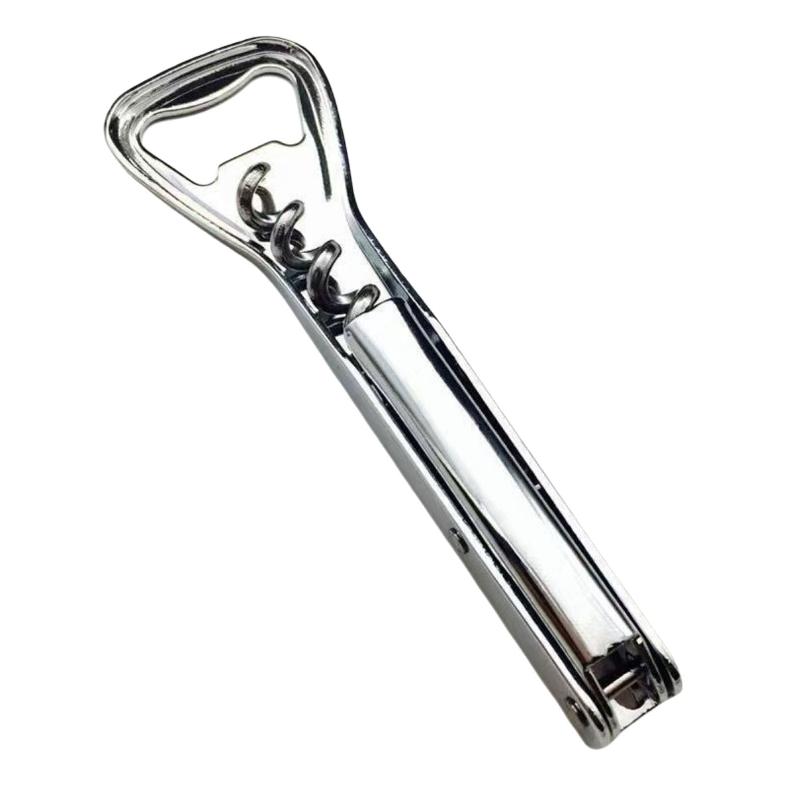 Multi-Functional Stainless Steel Bottle Opener for Wine, Beer, and Jar ...