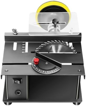 Multi-Functional Table Saw, Portable Craft Saw, Seven Speed & Angle ...