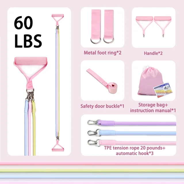 Multi Functional Tension Rope Fitness Stretcher for Household Abdominal ...