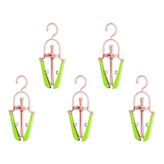 Multi-Functional Travel Folding Hangers, Compact and Portable for Space ...