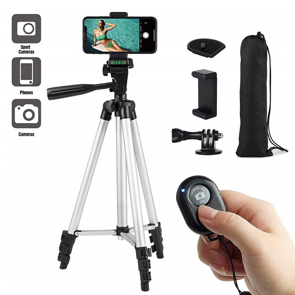 Multi-Functional Tripod Stand for Phones, Action Cameras & DSLRs ...