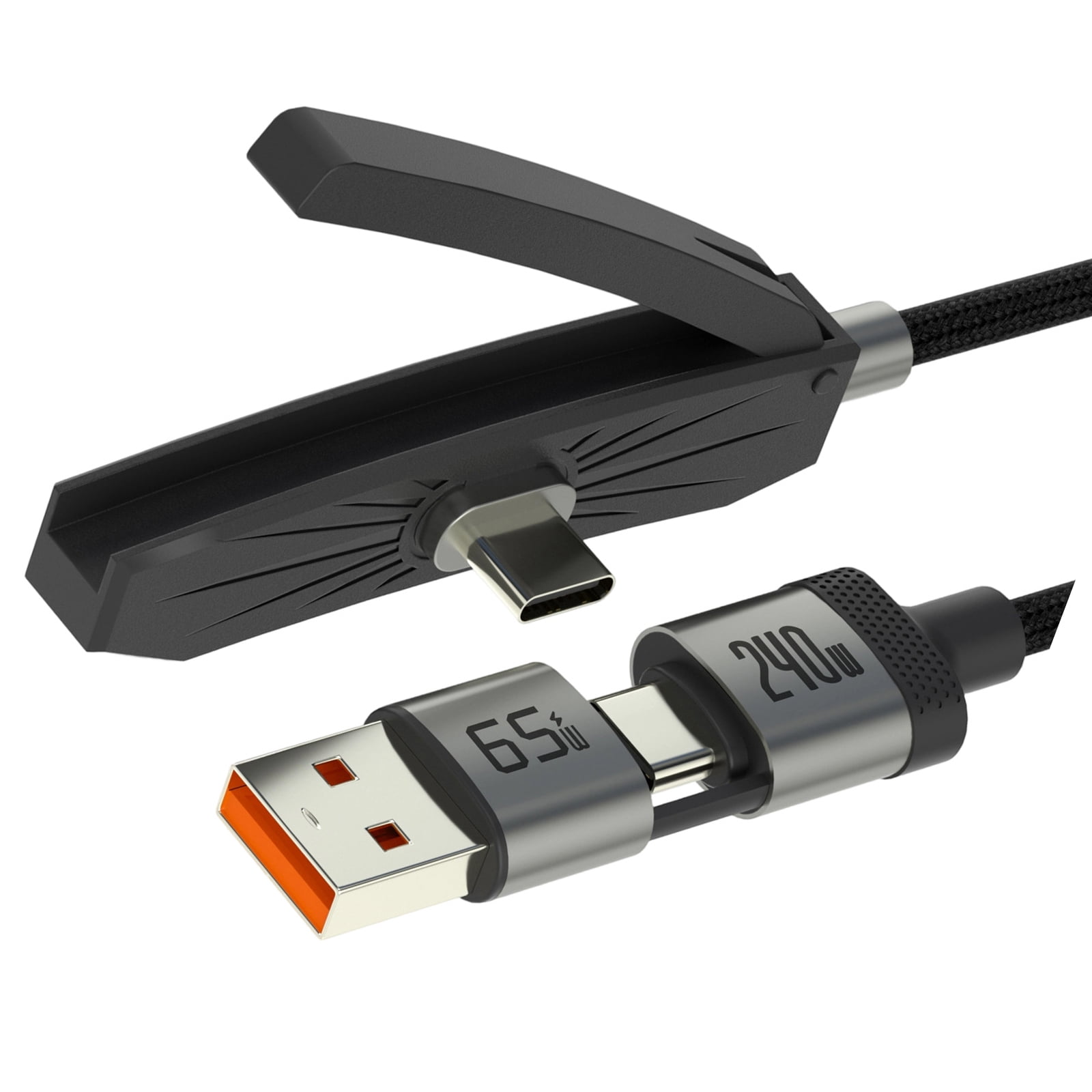 Multi Functional Type C USB Fast Charging Cable With Phone Stand And ...