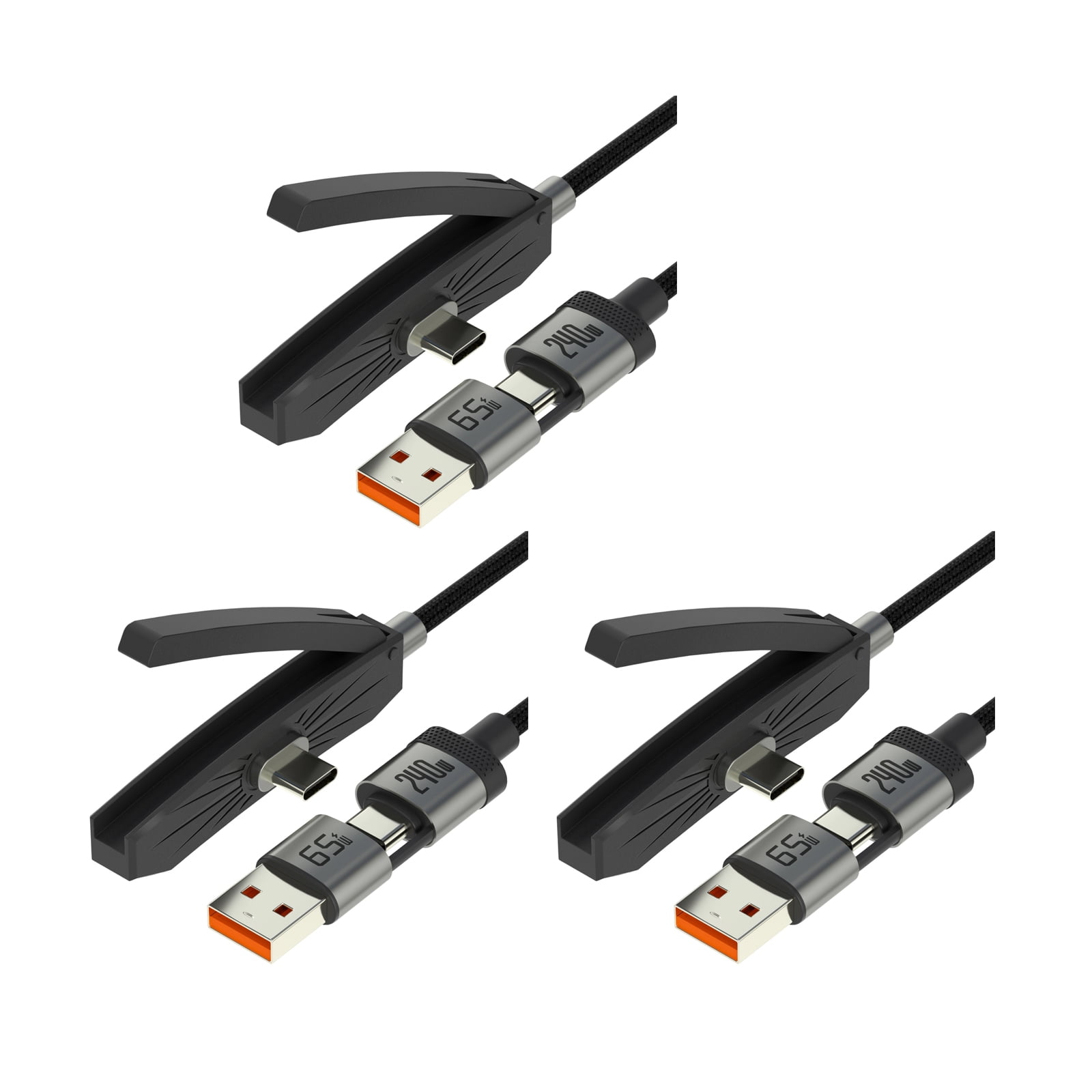 Multi Functional Type C USB Fast Charging Cable With Phone Stand And ...