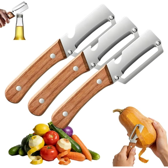 Multi-Functional Vegetable Peeler for Kitchen, Stainless Steel Sharp ...
