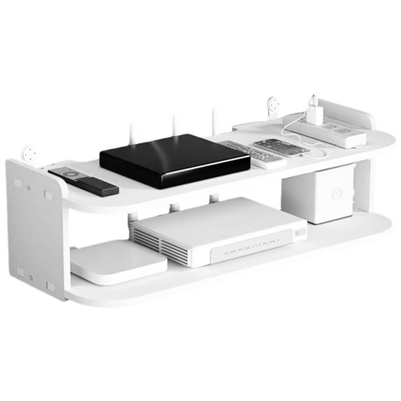 Multi Functional Wall Shelf For Bedroom Organization Easy Installation ...