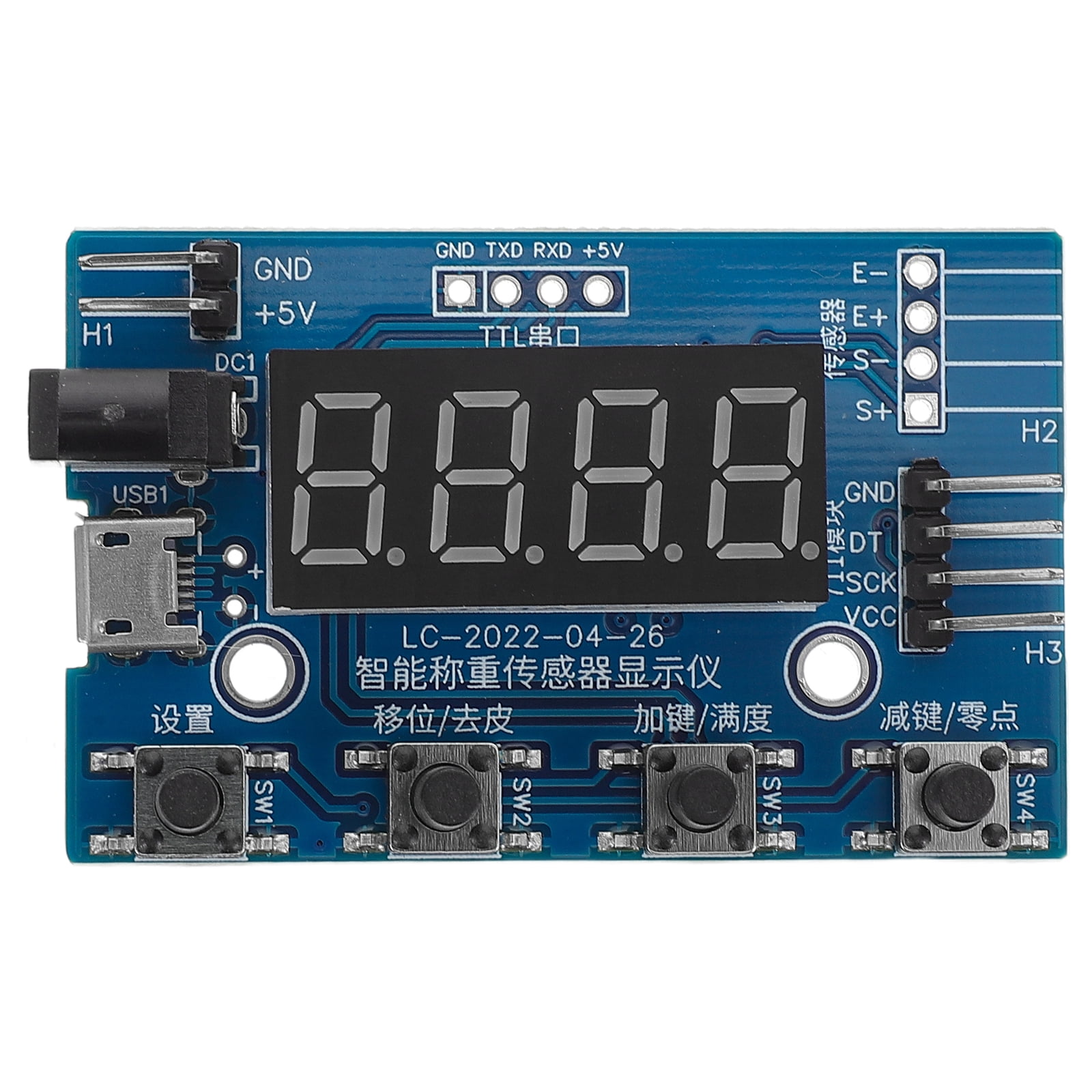 Multi-Functional Weight Scale Sensor With Digital Display Load Cell ...