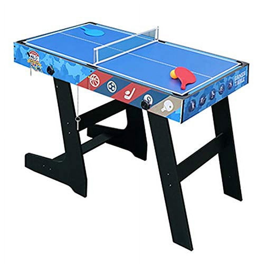 Multi Game Table 5-in-1 Combo Game Table, 5 Games with Hockey ...