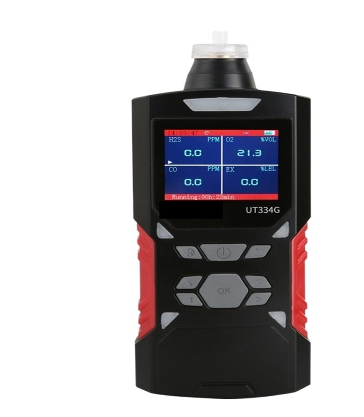 Multi Gas Detector Gas Meter O2 H2S CO LEL 4 in 1 Oxygen Hydrogen ...