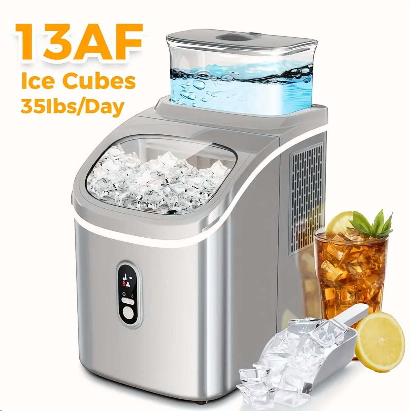 Multi-Gauge Commercial Ice Machine Countertop, 28/35/45 Lb/Day, Self ...