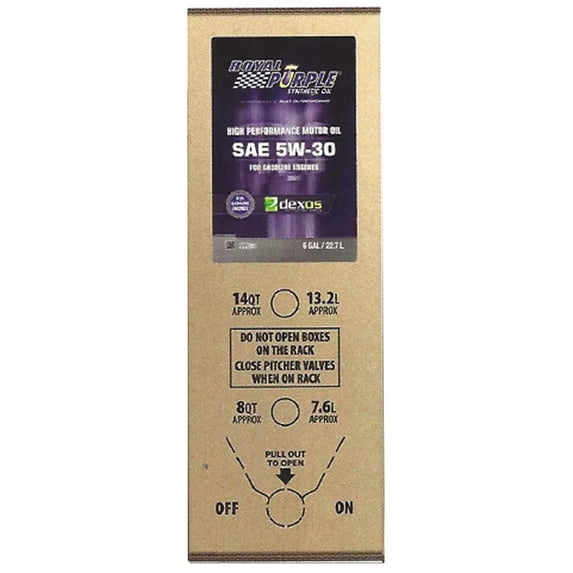 Multi-Grade Motor Oil 5w30 SAE 6 Gal Box Dexos - Walmart.com