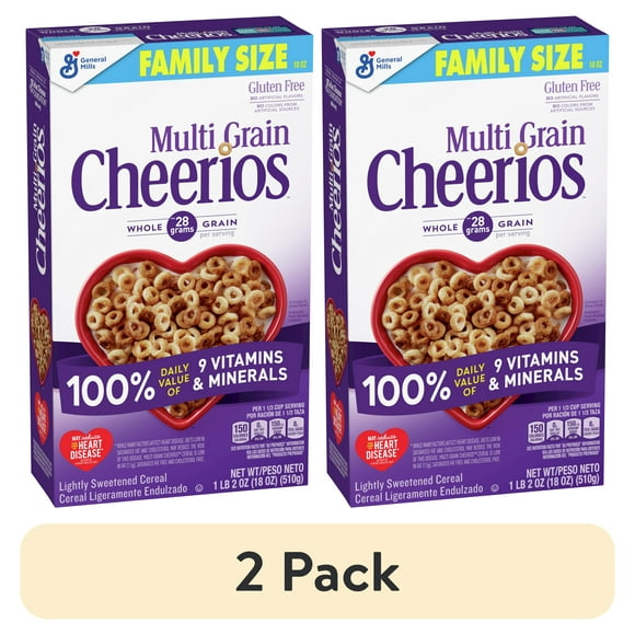 Cheerios Box Sizes