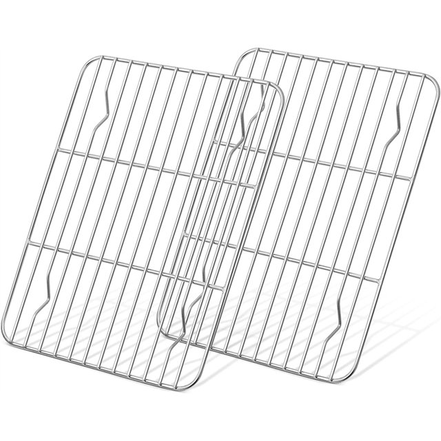 Casewin BBQ Multi Grill Rack, 2Pack, Stainless Steel, Roasting Stand ...