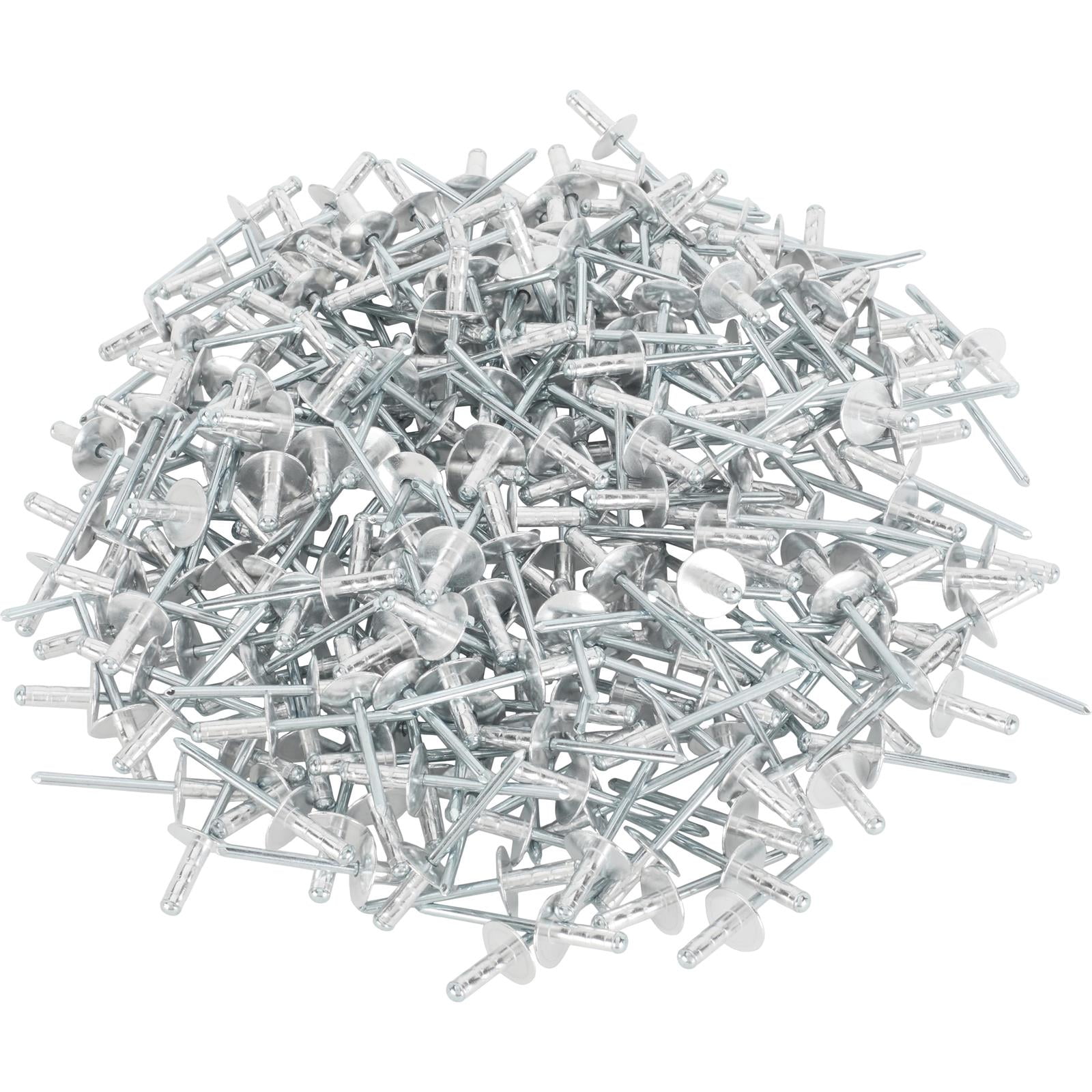 Multi-Grip Pop Rivets, 3/16 ", Large Head, Box of 250 - Walmart.com