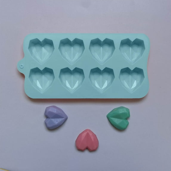 Multi-Heart Silicone Cake Mold Set | Heart-Shaped Pudding Dessert Tool ...