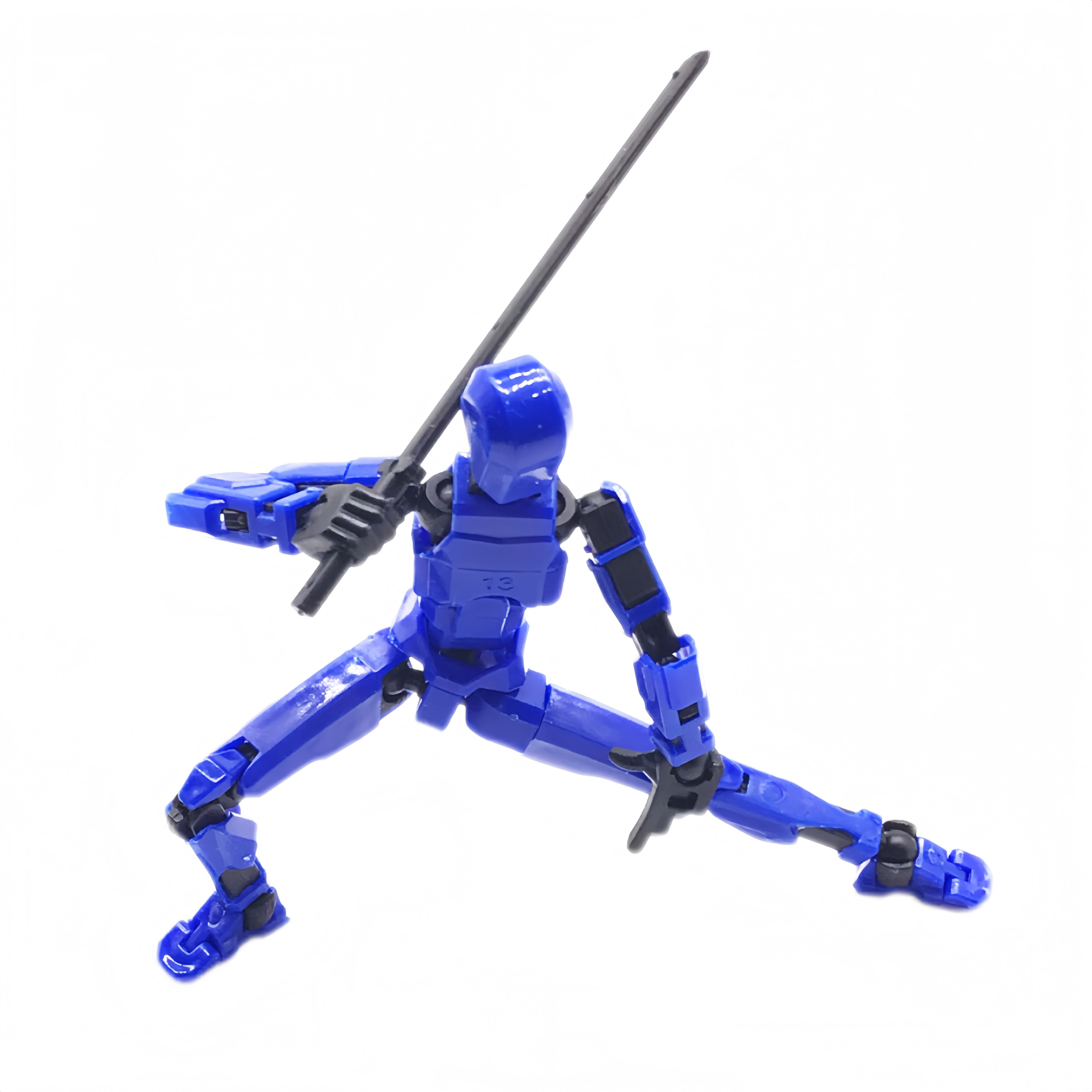 Multi-Jointed Movable Robot 3D Printed Mannequin Toy 13 Action Figure ...