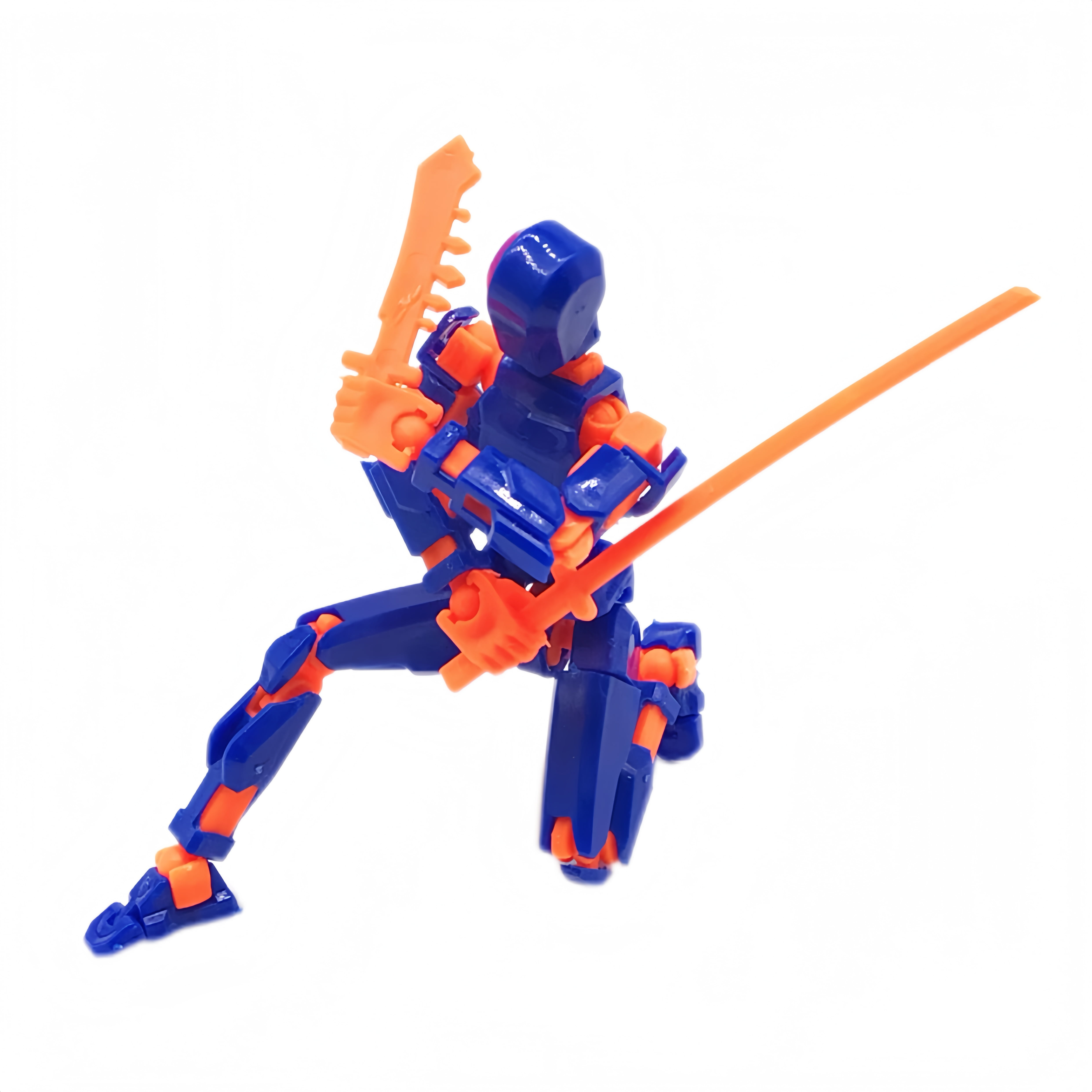 Multi-Jointed Movable Robot 3D Printed Mannequin Toy 13 Action Figure ...