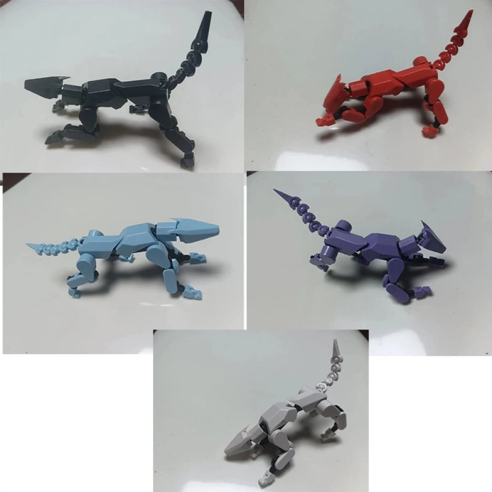 Multi-Jointed Movable Shapeshift Robot 3D Printed Mannequin Character ...