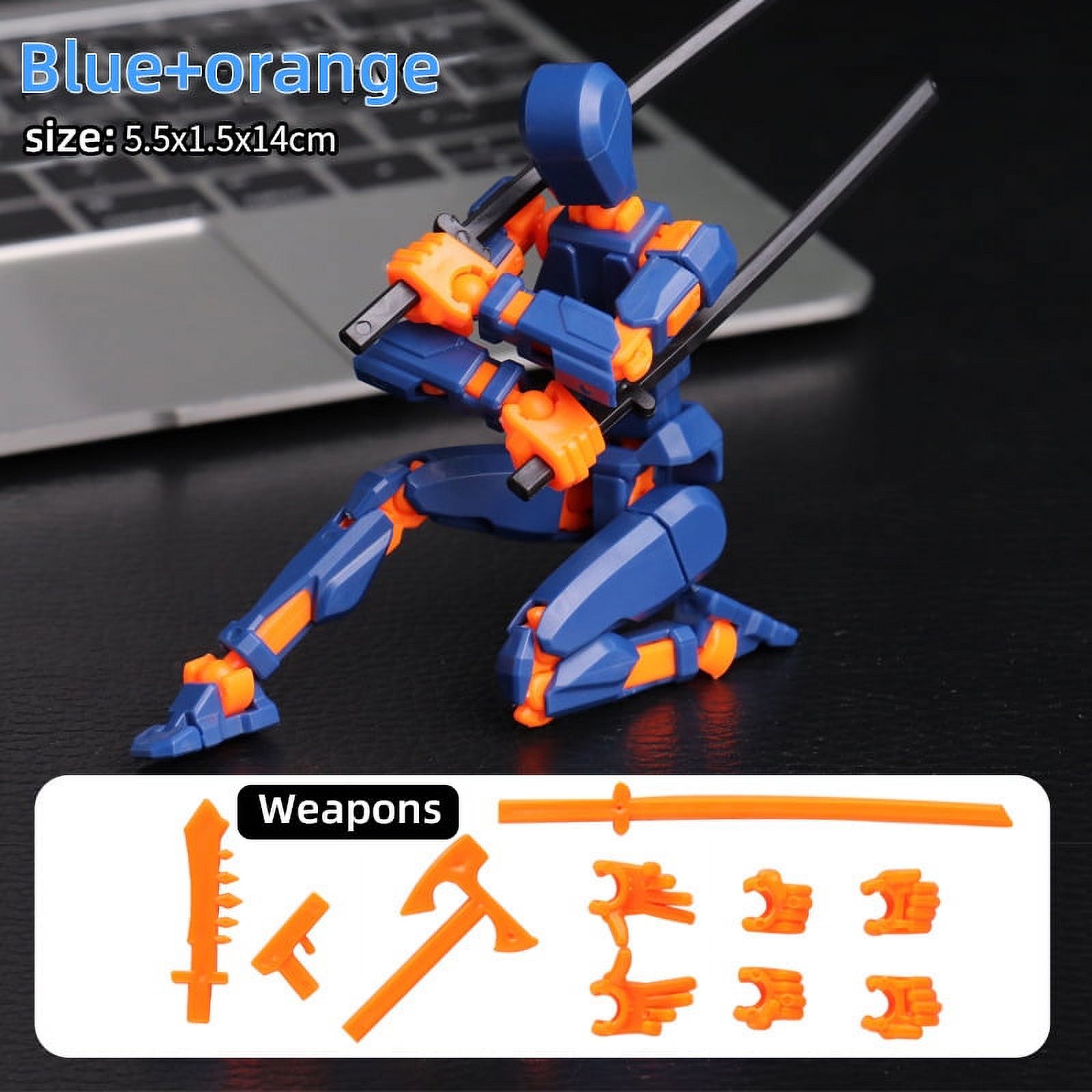 Multi-Jointed Movable Shapeshift Robot 3D Printed Mannequin Dummy 13 ...