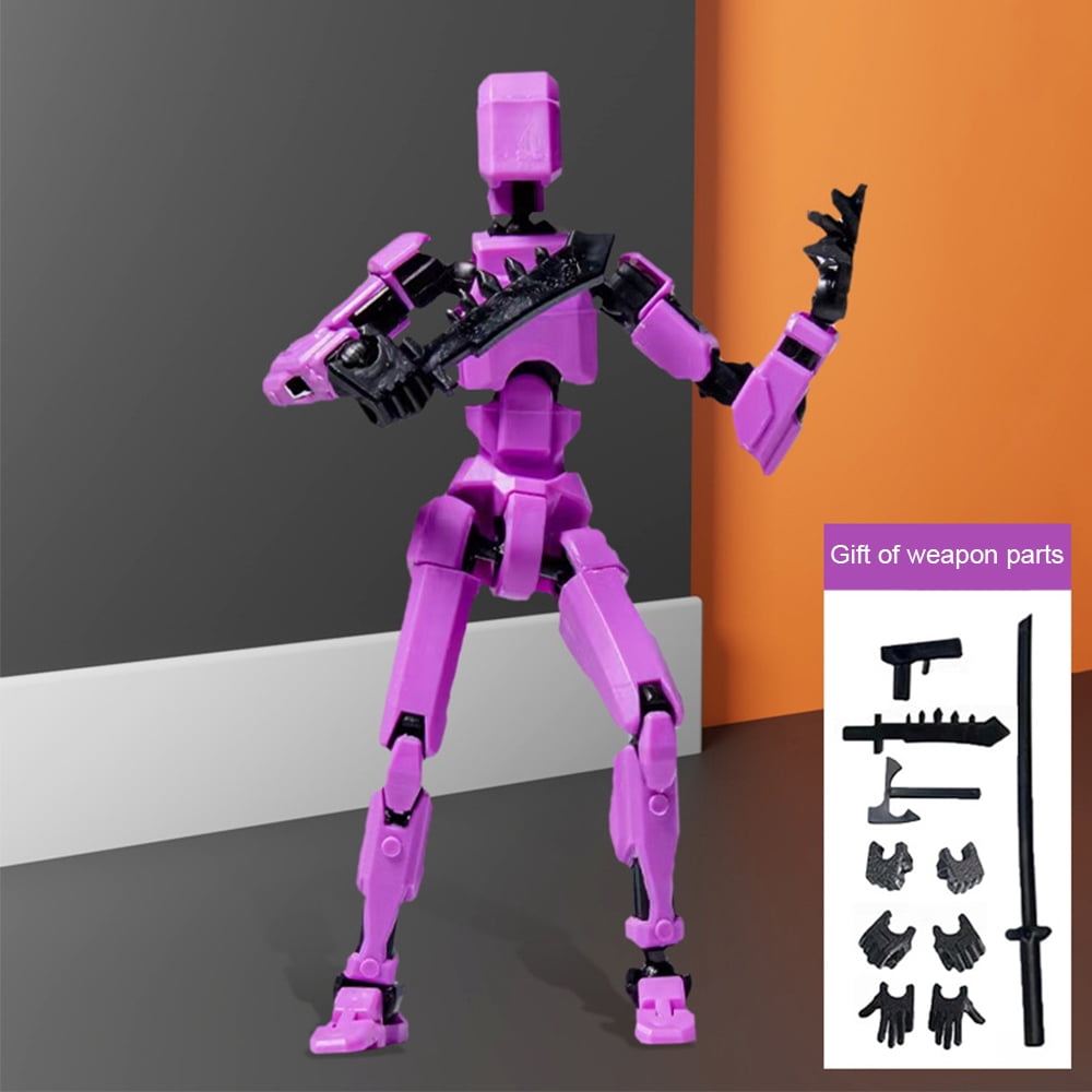 Multi-Jointed Movable Shapeshift Robot 3D Printed Mannequin Dummy 13 ...