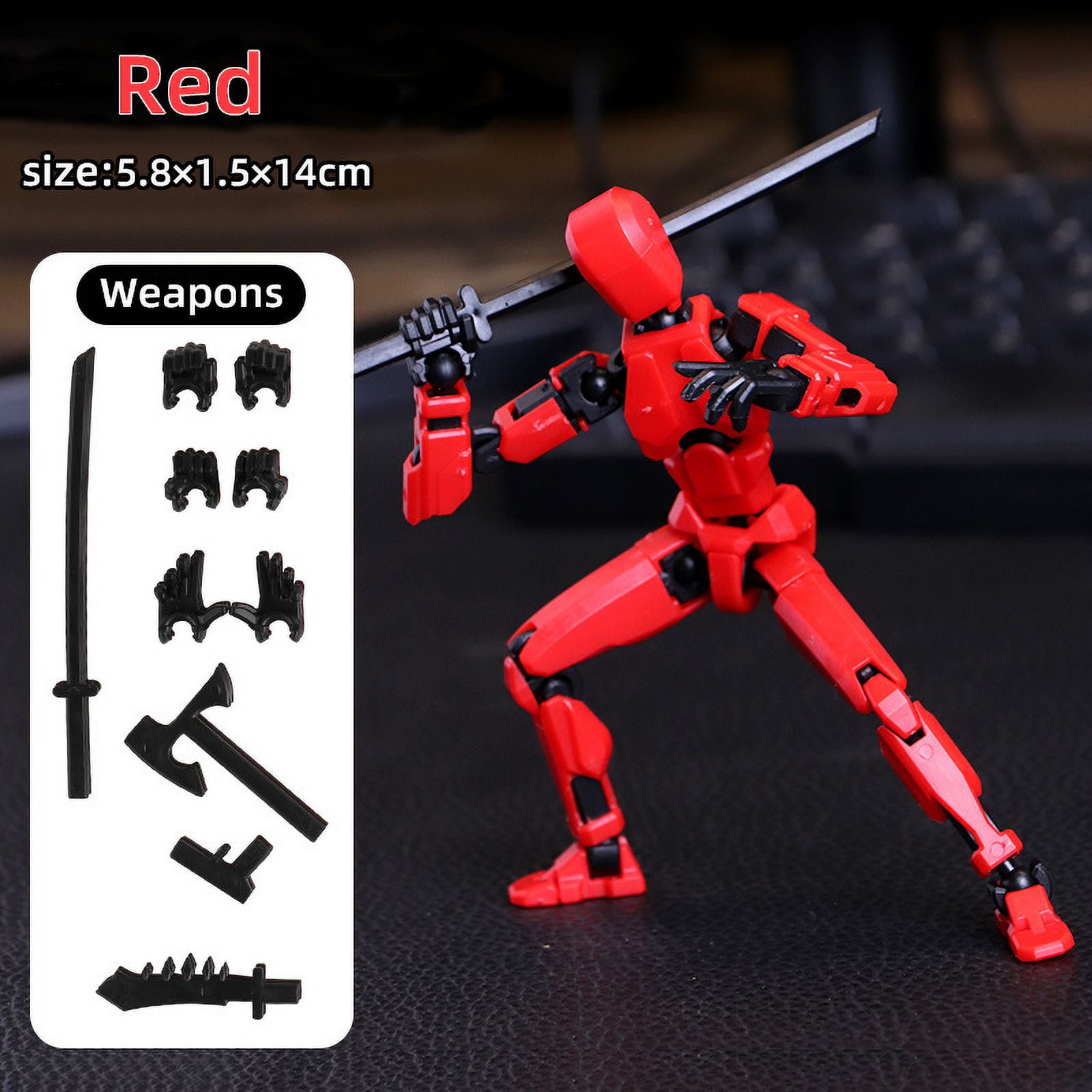 Multi-Jointed Movable Shapeshift Robot 3D Printed Mannequin Dummy 13 ...