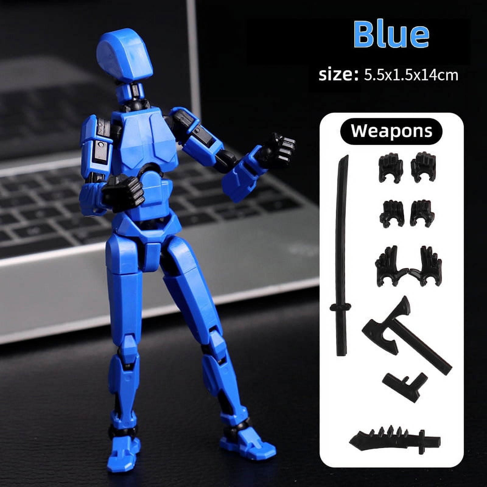 Multi-Jointed Movable Shapeshift Robot 3D Printed Mannequin Dummy 13 ...