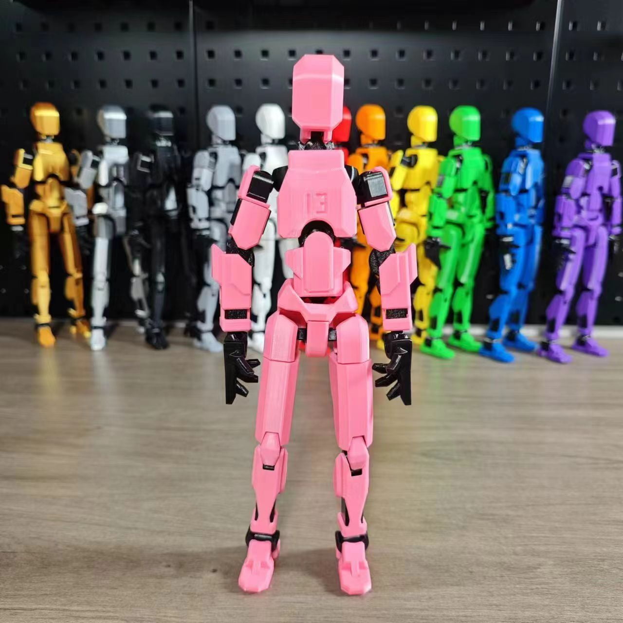 Multi-Jointed Movable Shapeshift Robot 3D Printed Mannequin Dummy Lucky ...