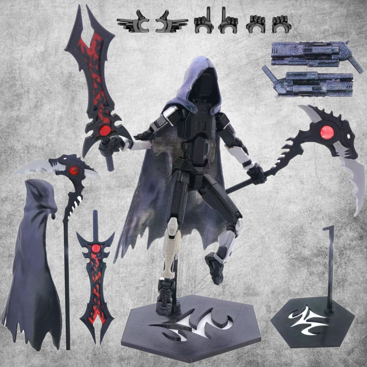 Multi-Jointed Movable Shapeshift Robot 3D Printed Mannequin Dummy Robot ...