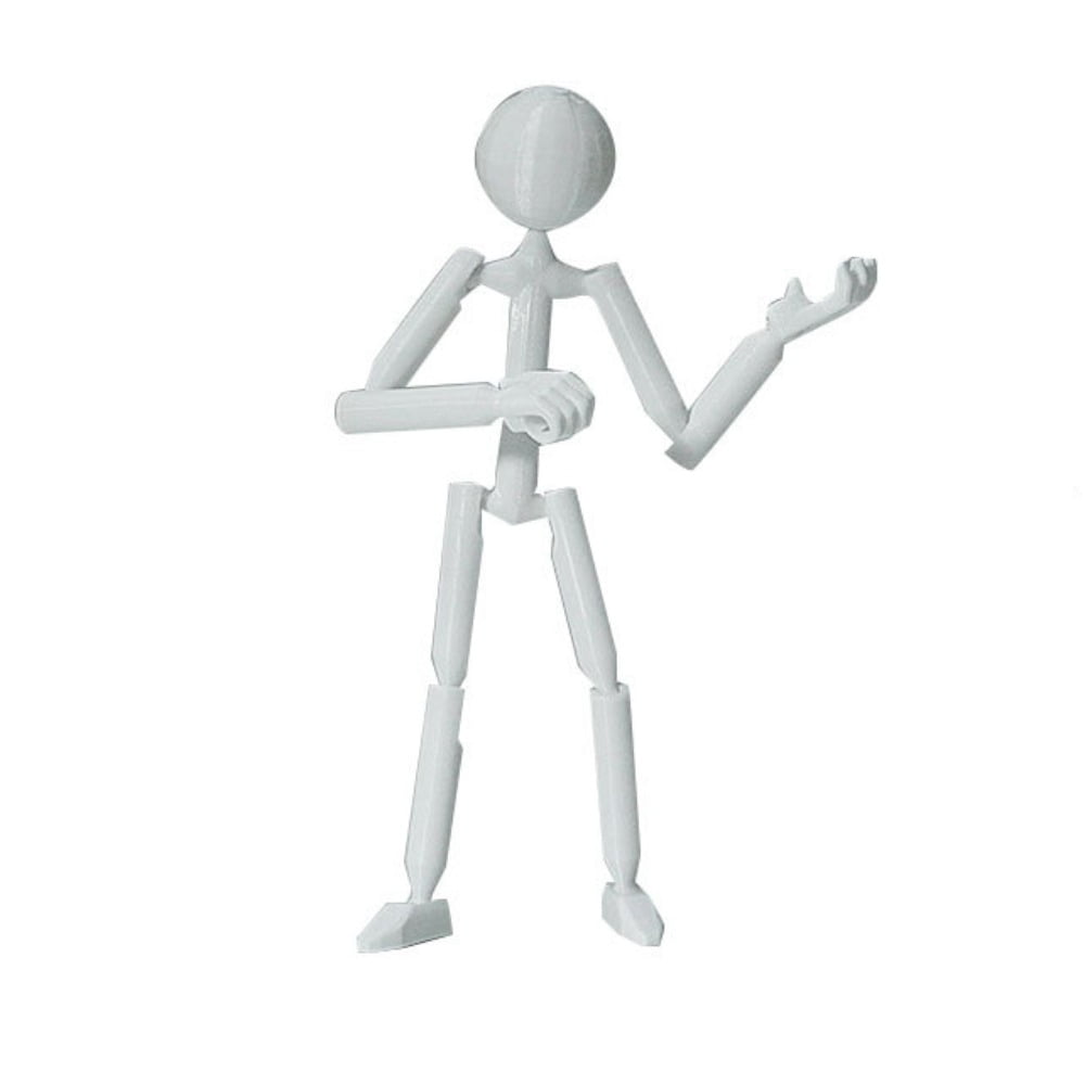 Multi-Jointed Multi Joint Stickman Toy Movable Model Doll 3D Printed ...