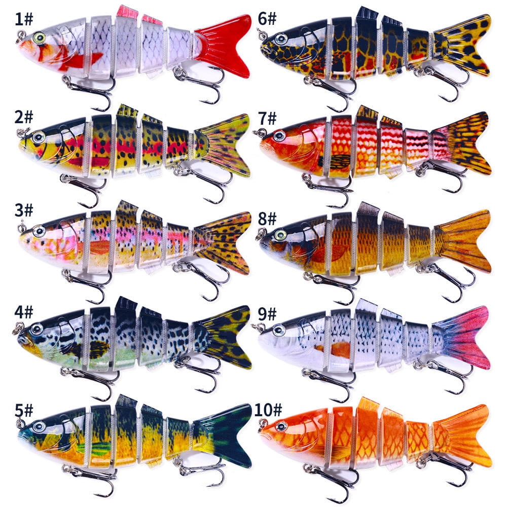 Multi Jointed Swimbaits Hard Fishing Lures, Fishing Lure Crank ...