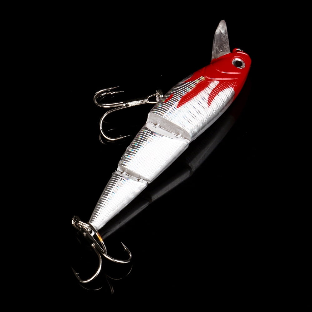 Multi Jointeds Fishing Lures Bait, Glides Bait with PVC Tail, Swimbait ...