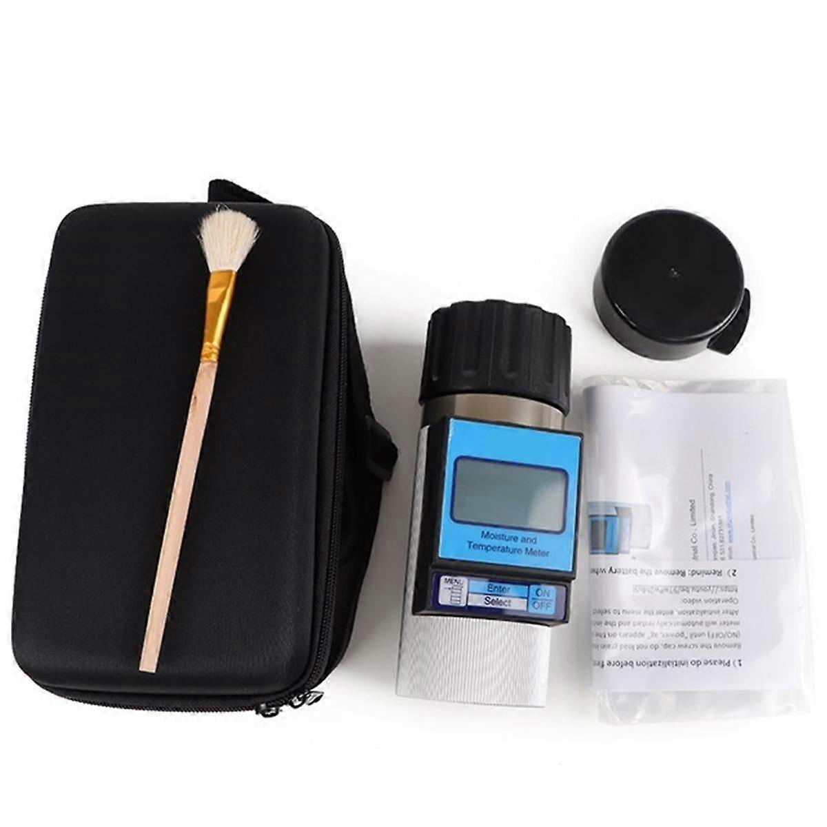 Multi-Language Smart Digital Grain Moisture Meter Humidity Tester for ...