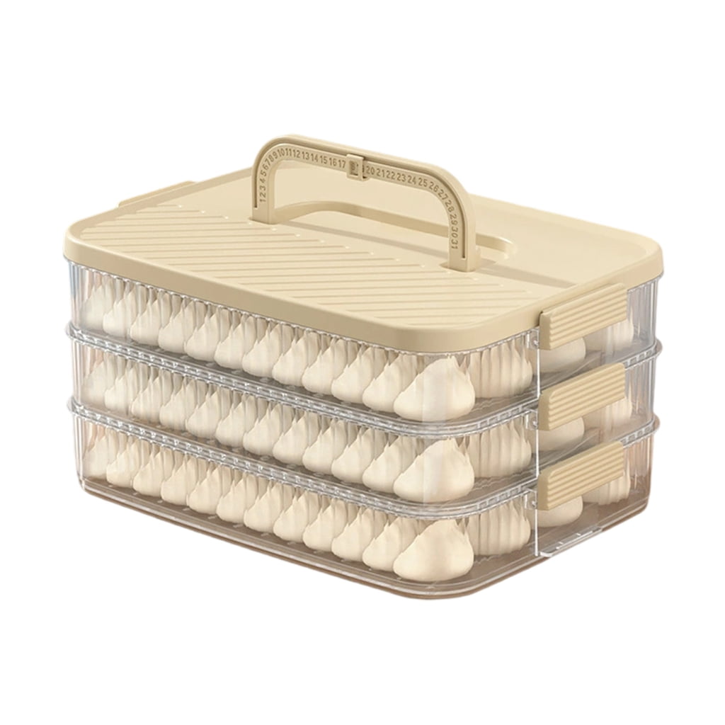 Multi Layer Food Storage Box Stackable Dessert Storage Container With ...