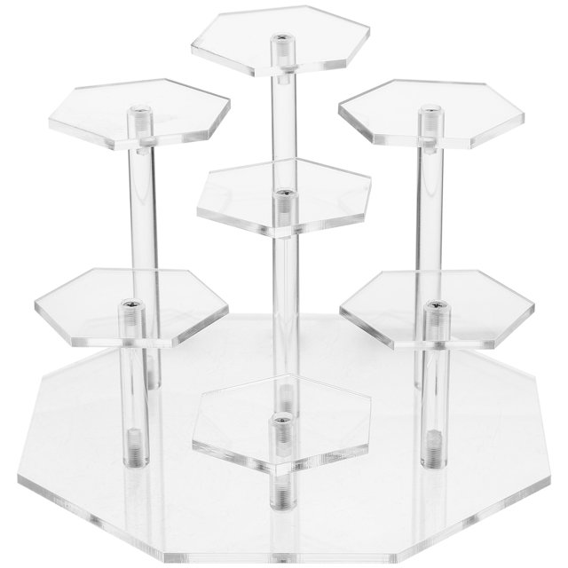 Multi-Layer Hand-Held Display Rack Display Shelf Figurine Display Stand ...