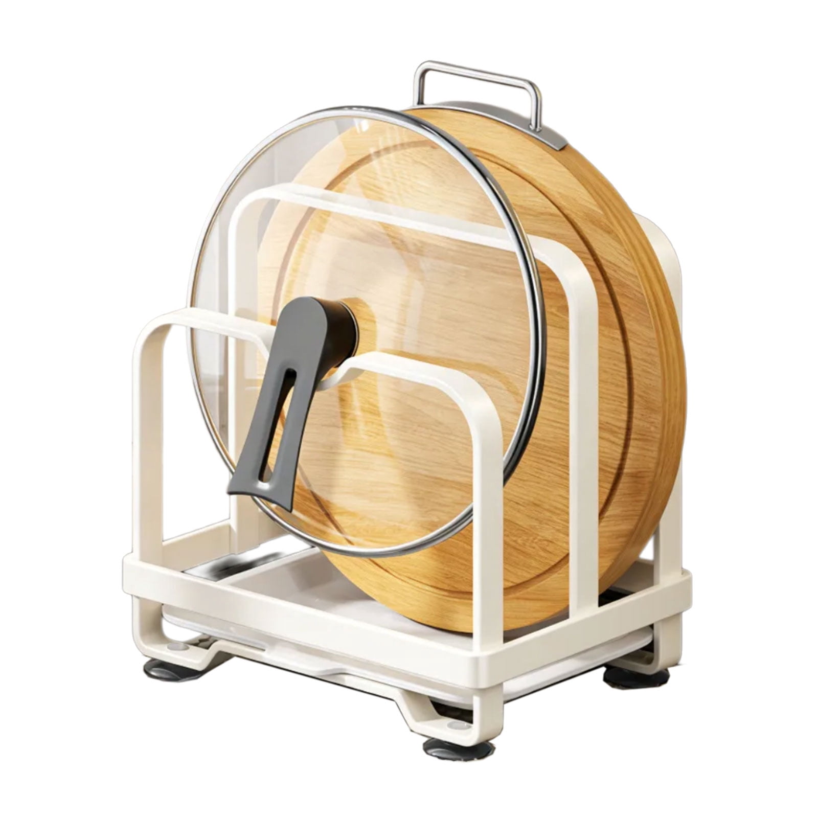 Multi Layer Kitchen Rack Organizers For Pots Lid And Cutting Boards ...