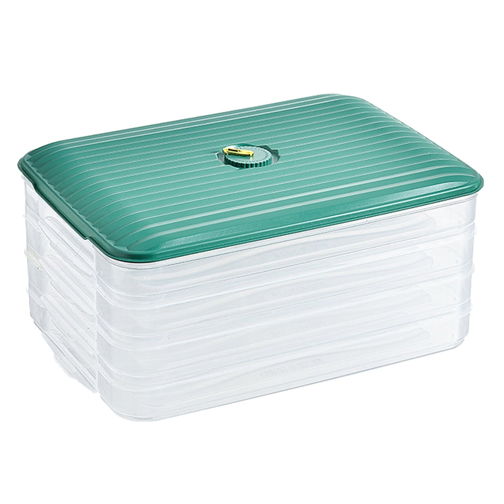 Multi-Layer Refrigerator Dumplings Box Portable Food Preservation ...