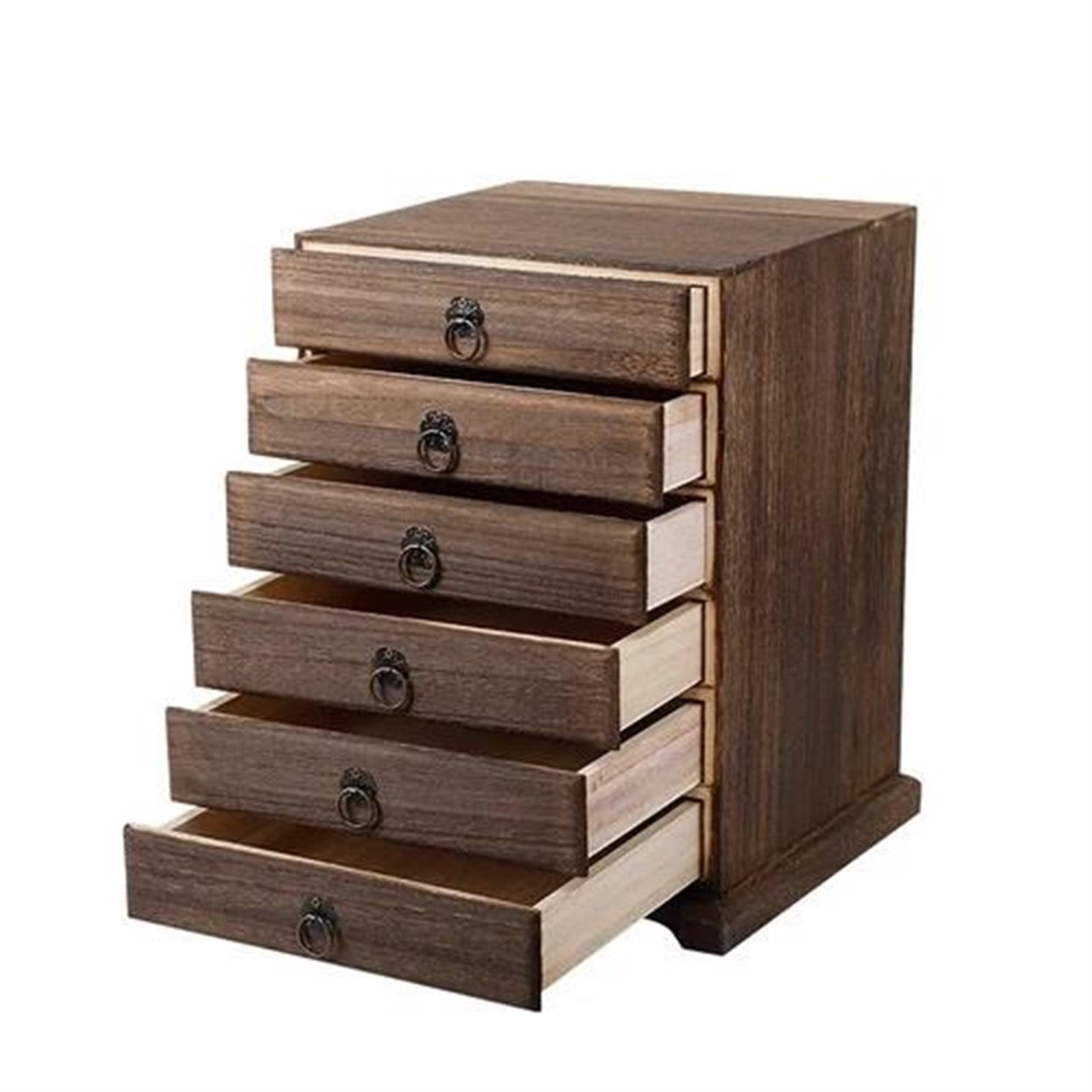 Multi Layer Wooden Tea Box Organizer Tea Bag Storage Boxes Jewelry Box ...